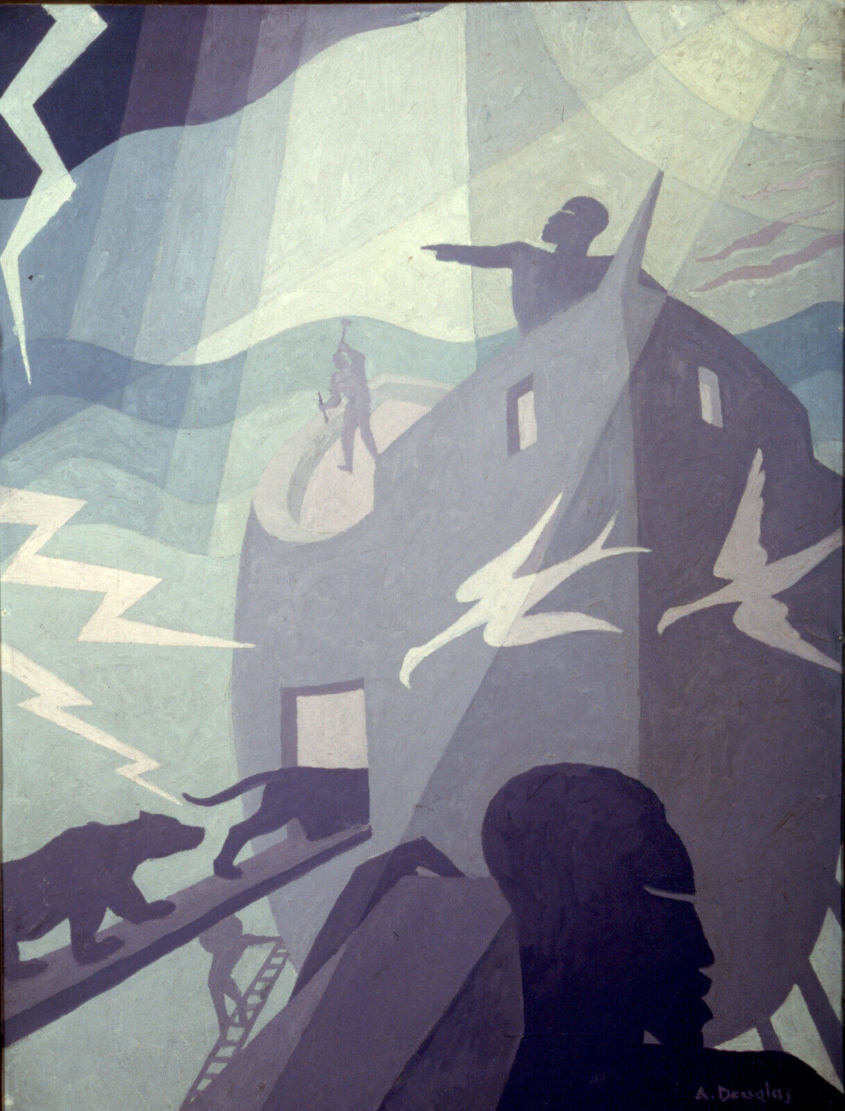Painting with the Padre – Aaron Douglas - Conventual Franciscan Friars